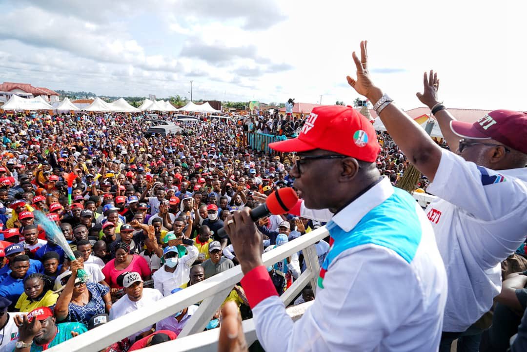 Ondo 2020 Election: Sanwo-Olu Canvasses Votes For Akeredolu Ondo 2020 Election: Sanwo-Olu Canvasses Votes For Akeredolu