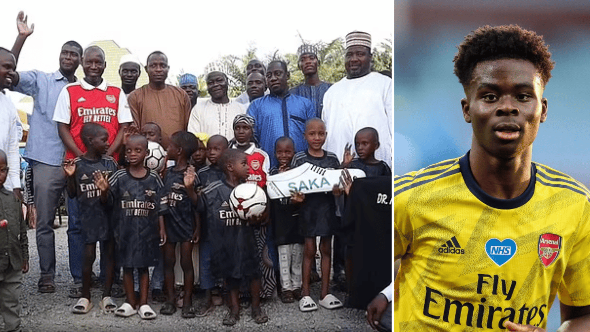 Bukayo Saka Funds 120 Life-Changing Operations For Nigerian Children