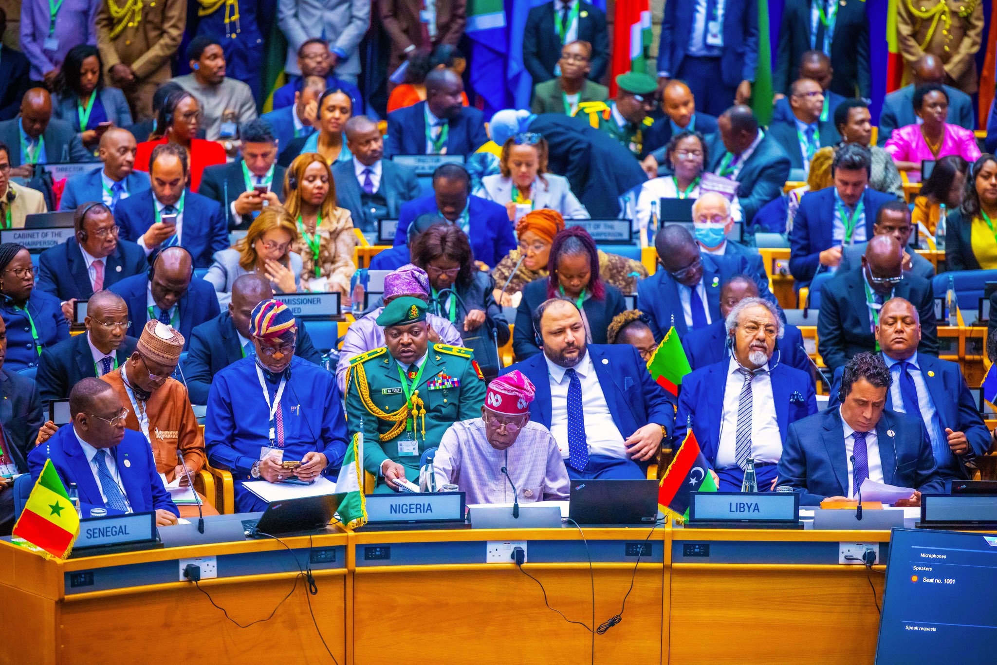 Moment President Tinubu Joined African Leaders At AU Summit [Video]