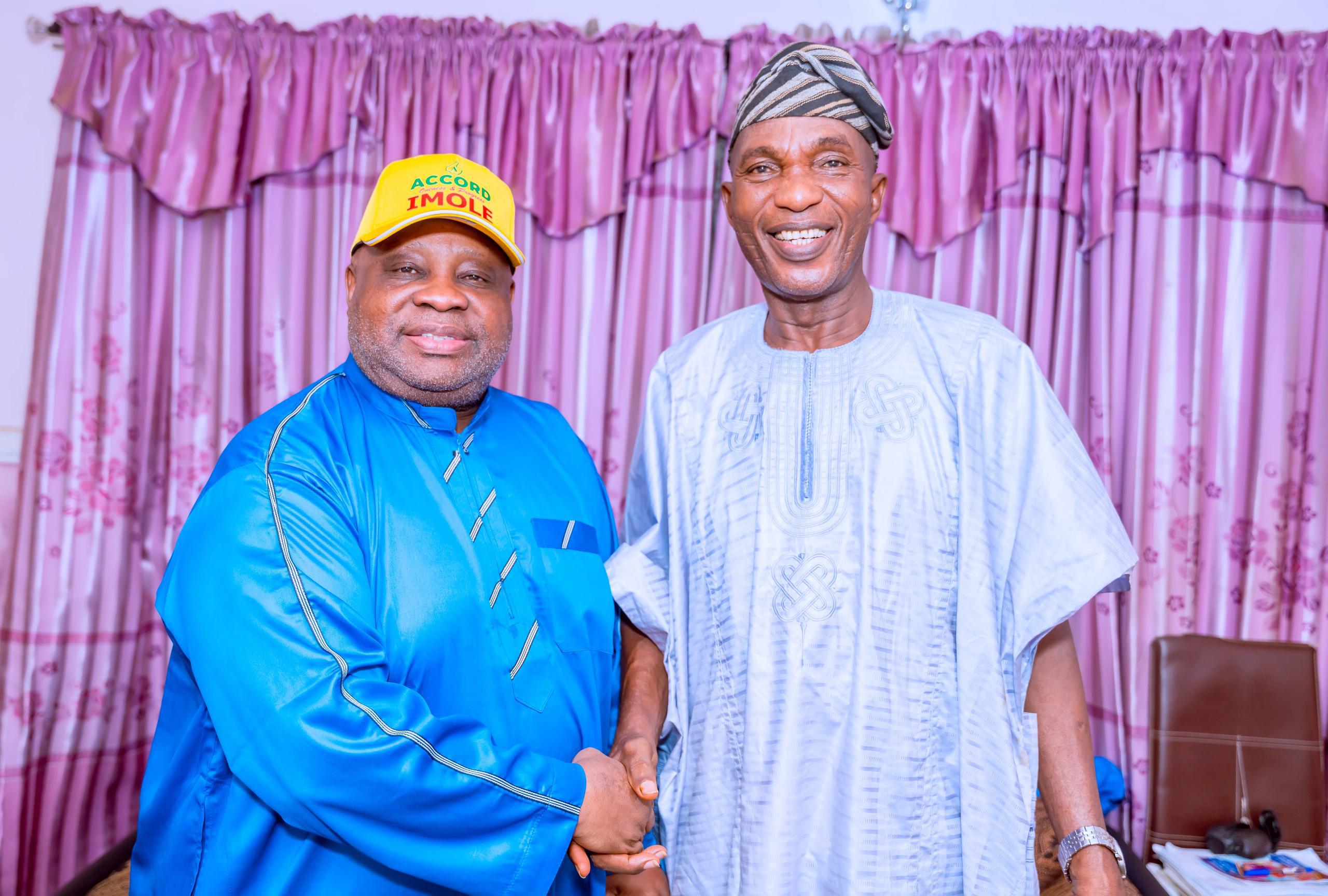 Aregbesola's Ex-Ally Adeoti Hosts Gov Adeleke, Osun Govt And Accord ...