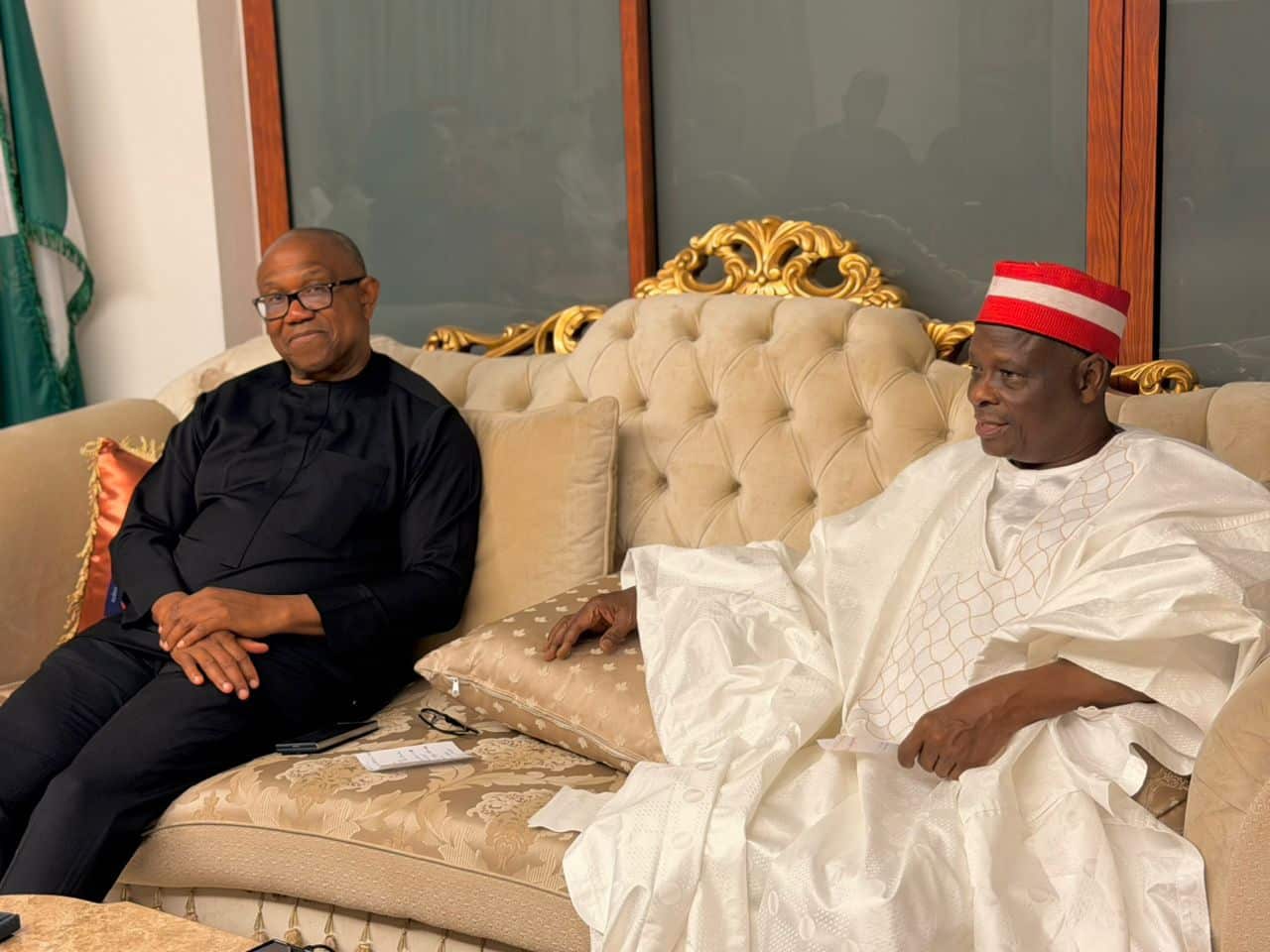 Peter Obi Visits Kwankwaso (Photos)