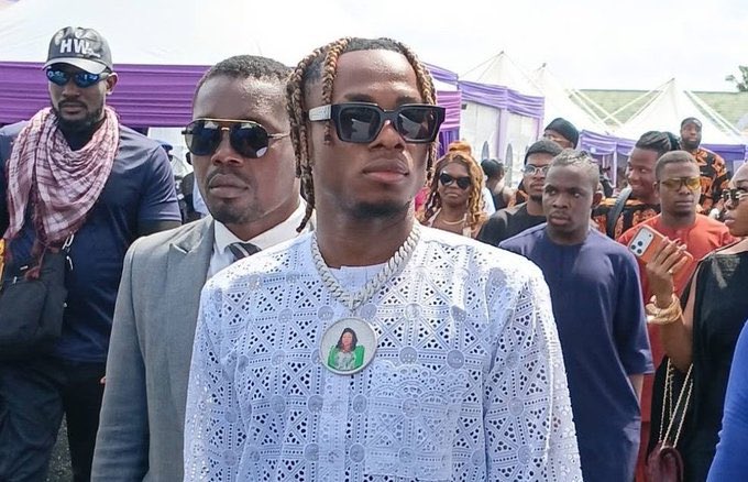 Samuel Chukwueze Bids Emotional Farewell To Mother In Abia Burial Ceremony