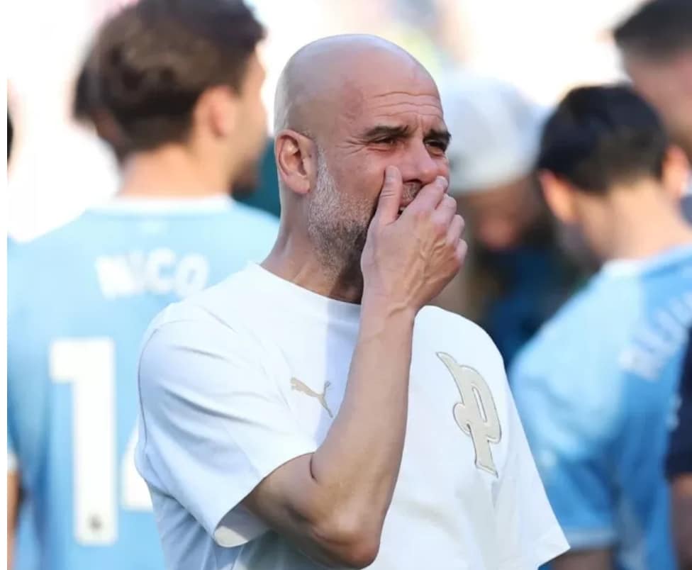 Pep Guardiola Says Emotional Farewell To Man City Fans After EPL Final ...